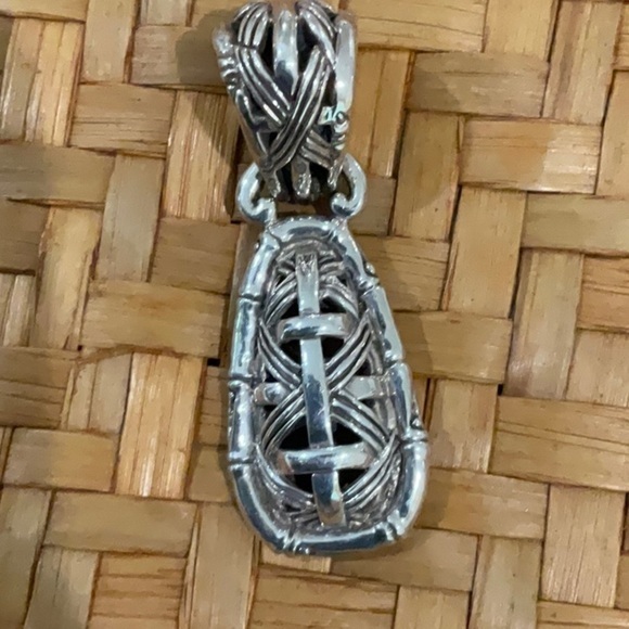 John Hardy | Jewelry | John Hardy Sterling Silver Pendant Bamboo Collection | Poshmark
